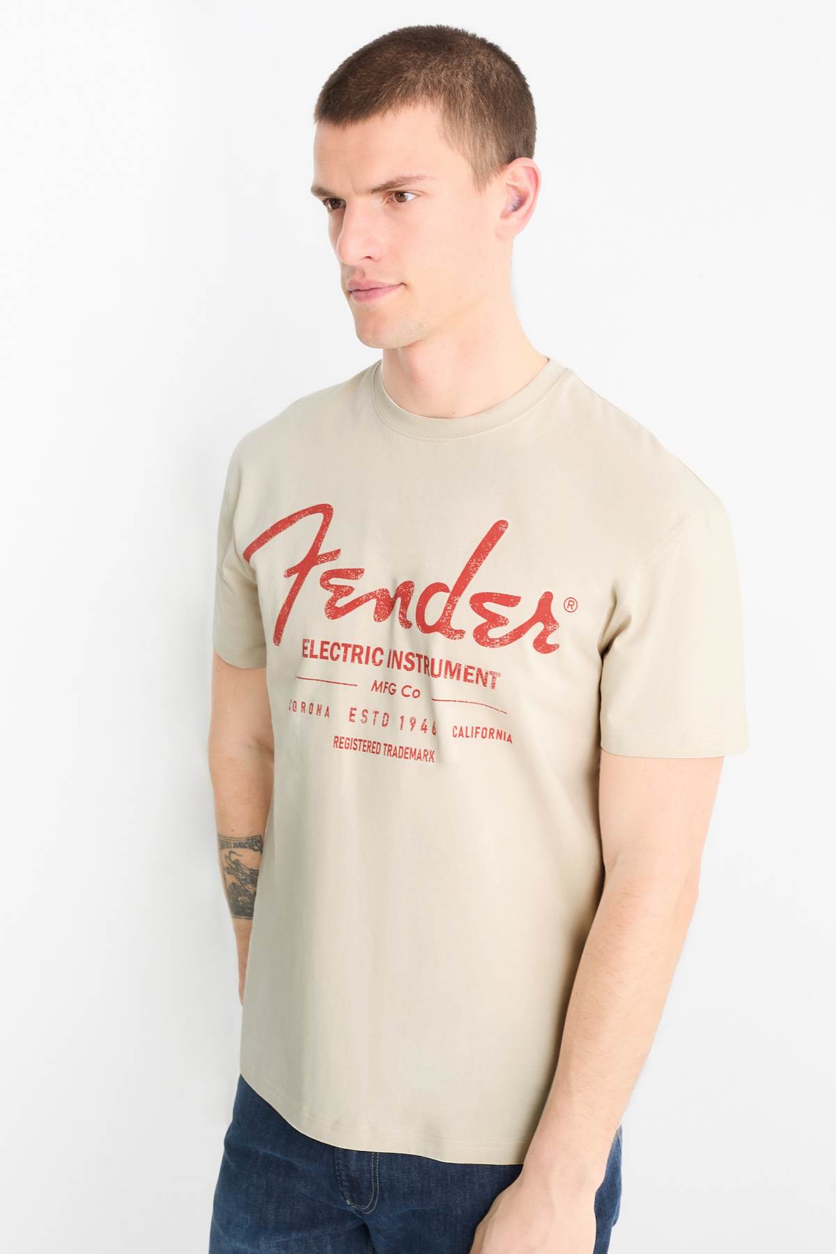 T-shirt - relaxed fit - Fender | C&A online shop